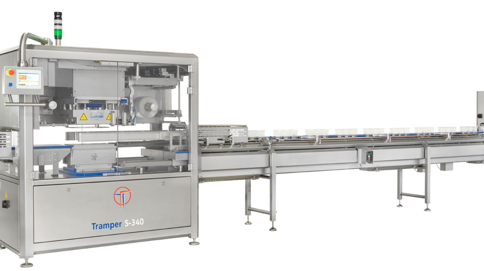 Volautomatische traysealer van Tramper Technology